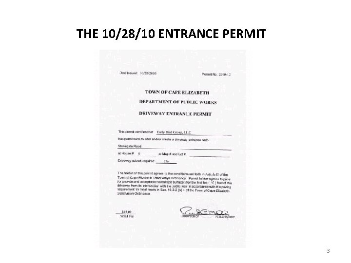 Appeal of Decision by Director of Public Works