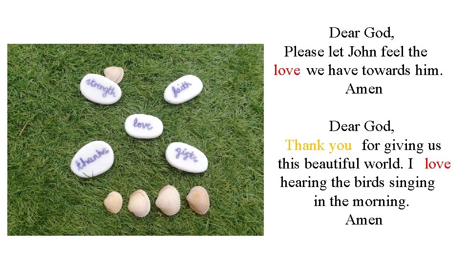 Pebble Prayers You can say a prayer in