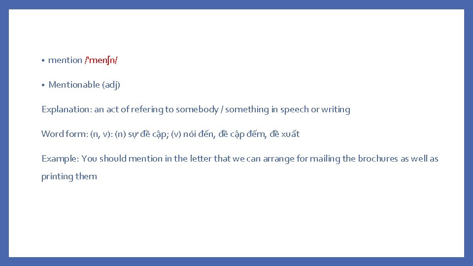 LESSON 4 VOCABULARY assemble sembl Explanation to bring