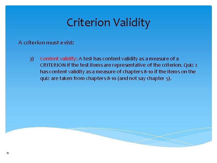 Psychology 3301 Lecture 8 Psychological Measurement Lee Cronbach