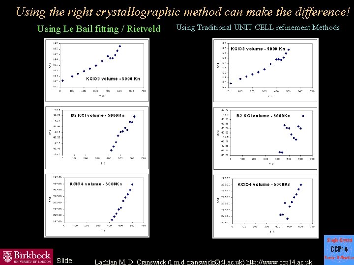 Crunching problems into solutions freely available crystallographic ...