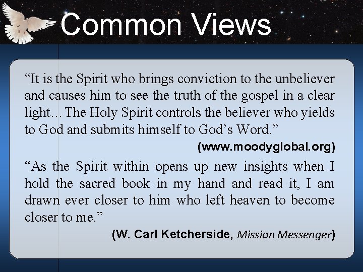 THE FATHER SON HOLY SPIRIT THE HOLY SPIRIT