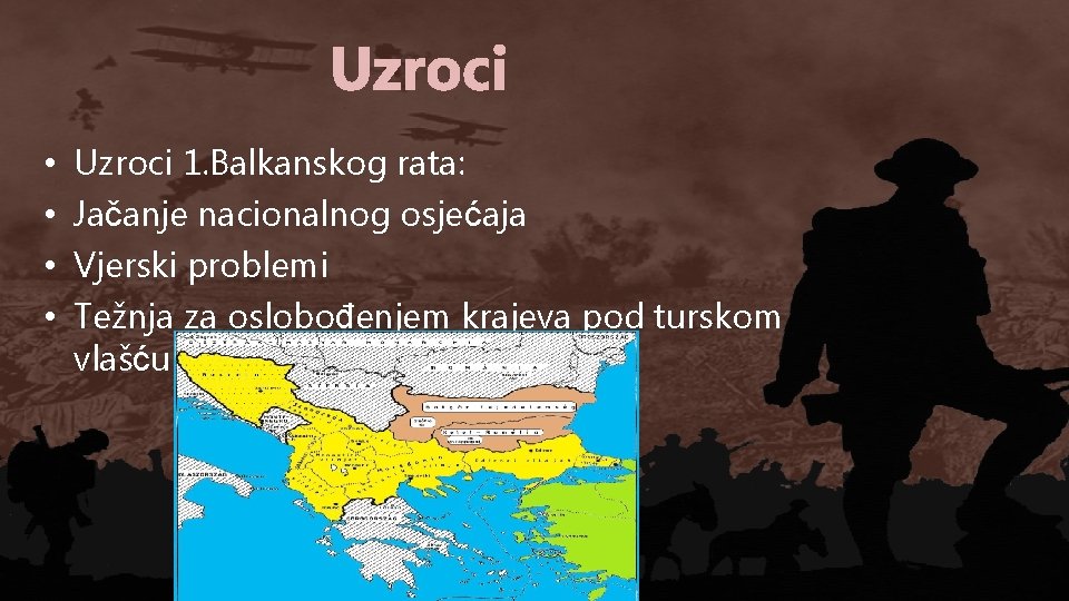 1 BALKANSKI RAT SUKOBLJENI Balkanski Savez Kraljevina Bugarska