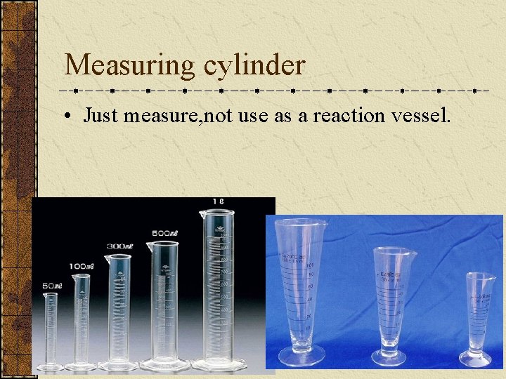 A brief introduction of apparatuses in the lab