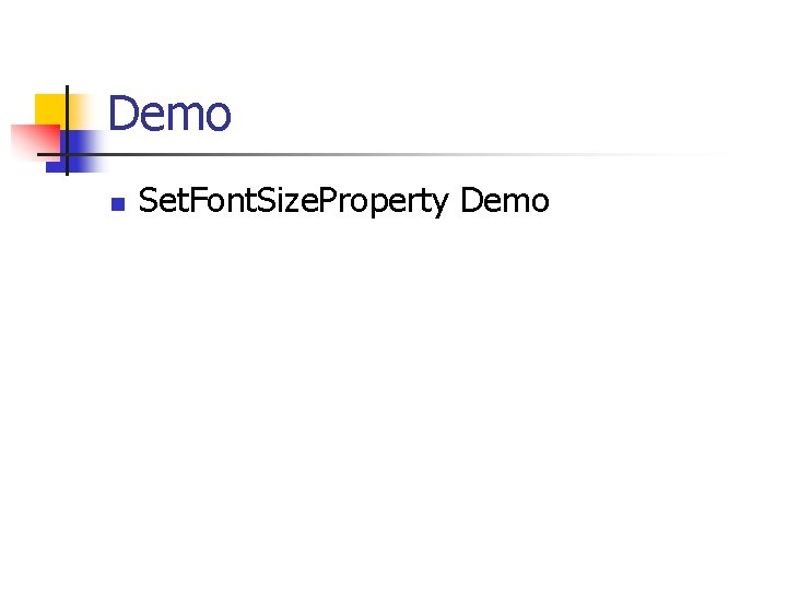 Dependency Properties Calvin P Schrotenboer Got Dot NetLycos