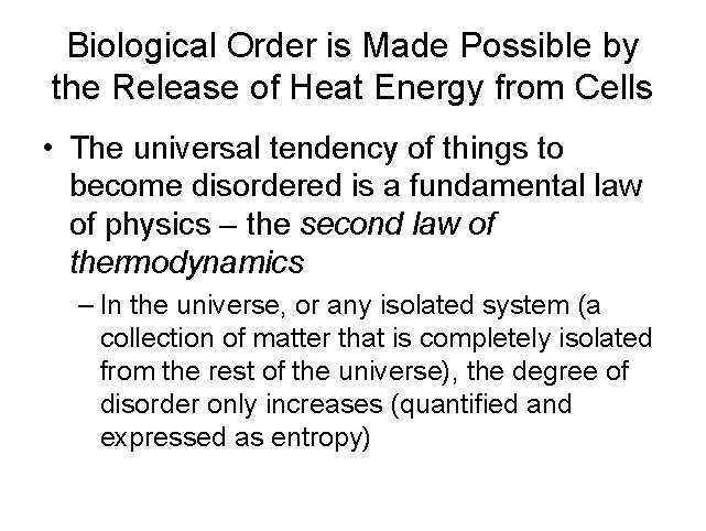 Chapter 8 Introduction to metabolism Potential and Kinetic