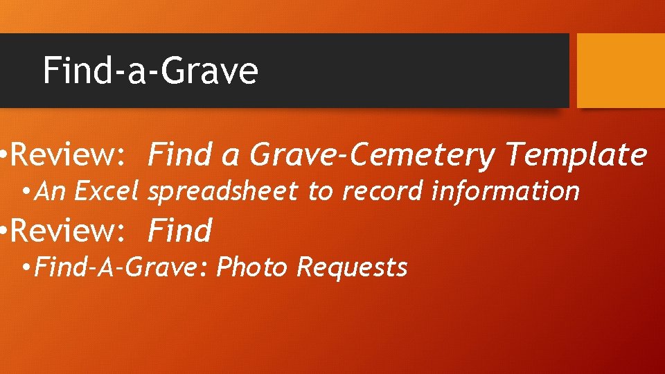 Cemetery Research Cemetery Research Locating cemeteries Obituaries and