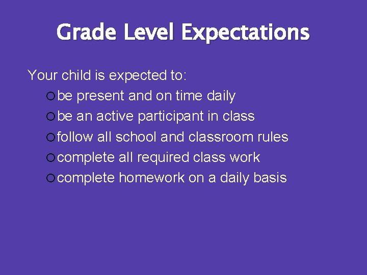 CURRICULUM NIGHT AUGUST 18 2011 Ms Albright Mr