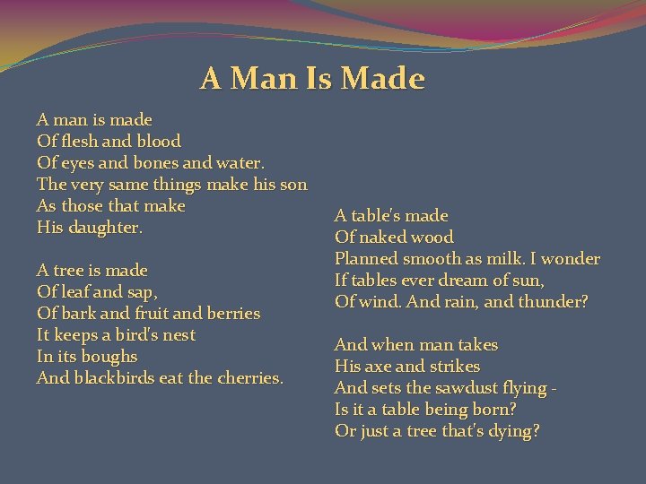 THE PASSIVE VOICE tr Dont trouble till troubles