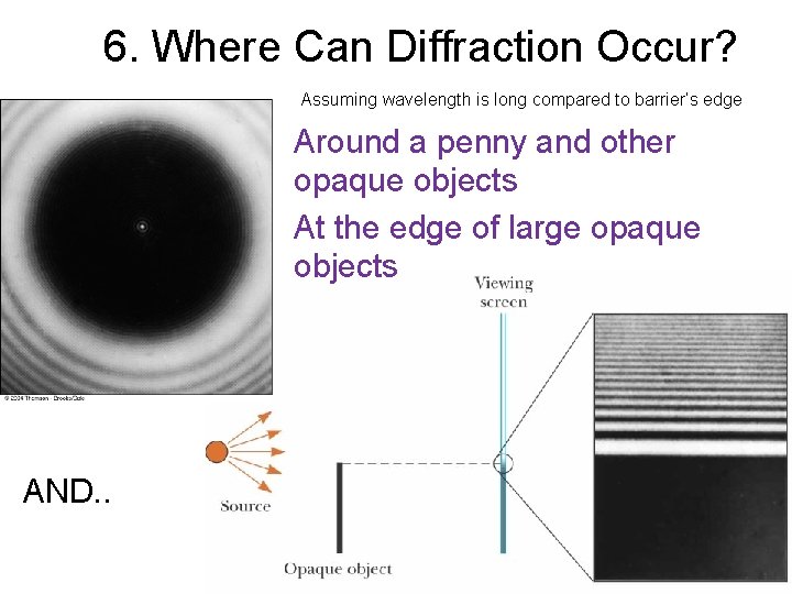 Diffraction and Thin Film Interference The word laser