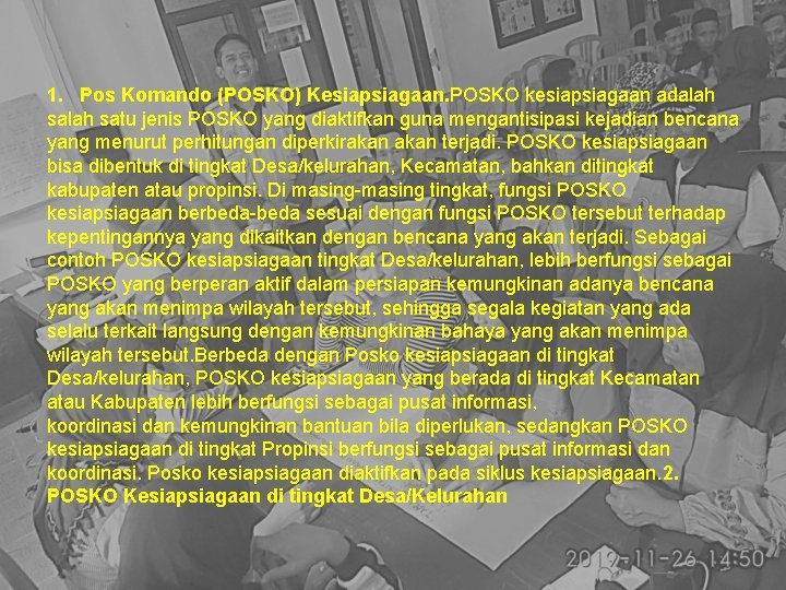 SISTEM KOMANDO TANGGAP DARURAT BENCANA TAHAPAN PEMBENTUKAN KOMANDO