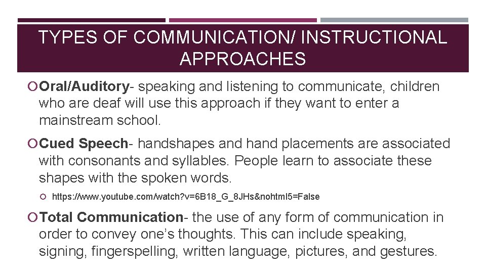 HEARING LOSSDEAFNESS COMMUNICATION COCHLEAR IMPLANTS Diana Burke MYTH
