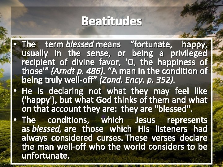 BLESSED OR NOT Why The Beatitudes Still Resonate