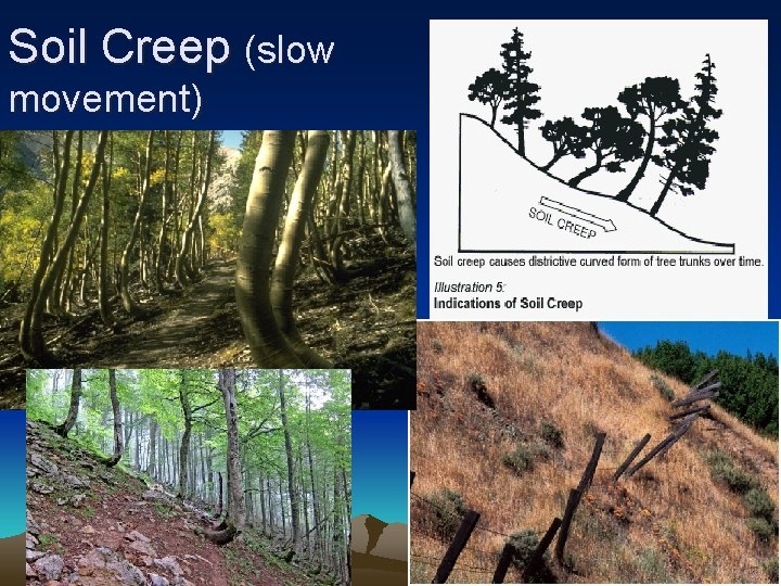 Weathering Erosion What differs about these types of