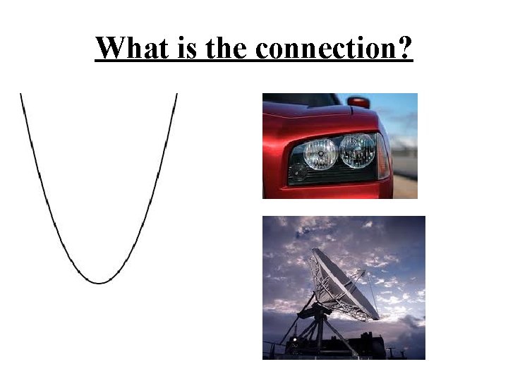 What is the connection Conic Sections The early