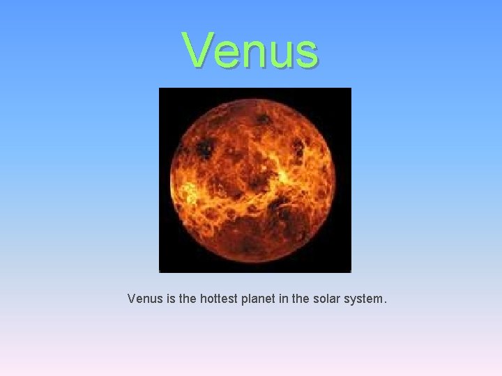 The Solar System by Dylan Calleson The sun