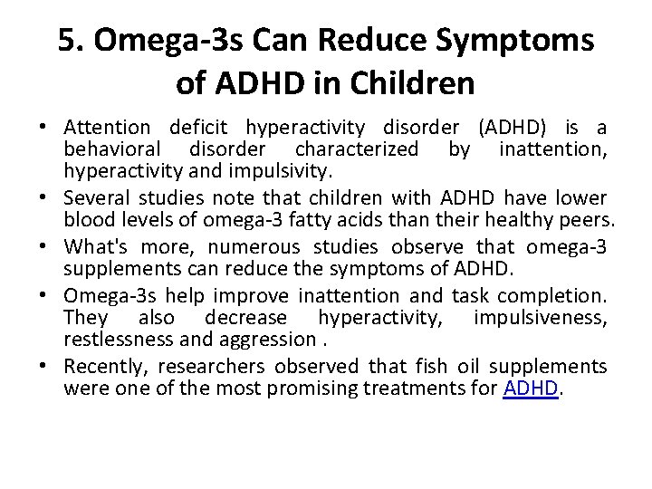 Based Benefits of Omega3 Fatty Acids Omega3 fatty