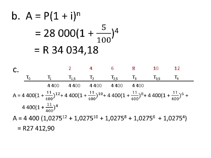 Finansile Wiskunde 2 Saamgestelde rente Voorbeeld 1 Piet