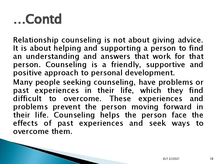 Counseling Definition Meaning and Techniques Dr Muhammad Ibrar