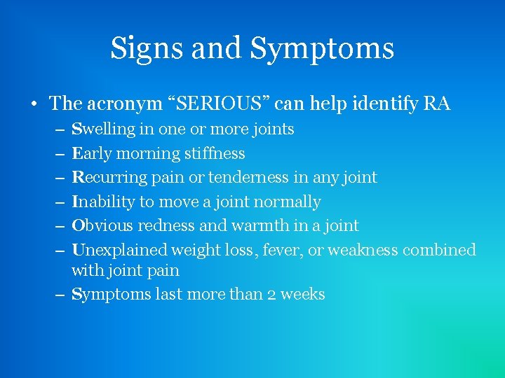 Rheumatoid Arthritis What is it Rheumatoid arthritis RA