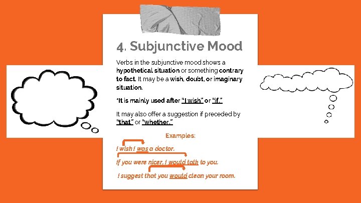 Verbal Moods Amy Bush and Jack Staunton What