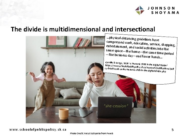 BRIDGING THE DIGITAL DIVIDE FOR EQUITABLE ACCESS TO