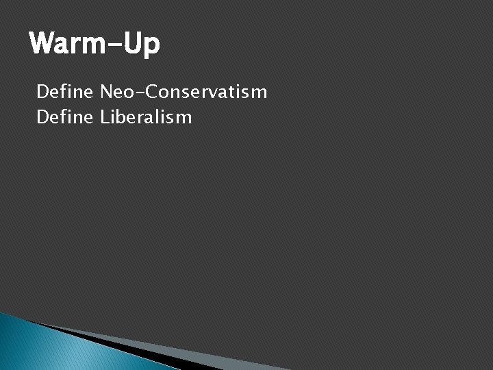 Day 153 The Resurgence of Conservatism Baltimore Polytechnic