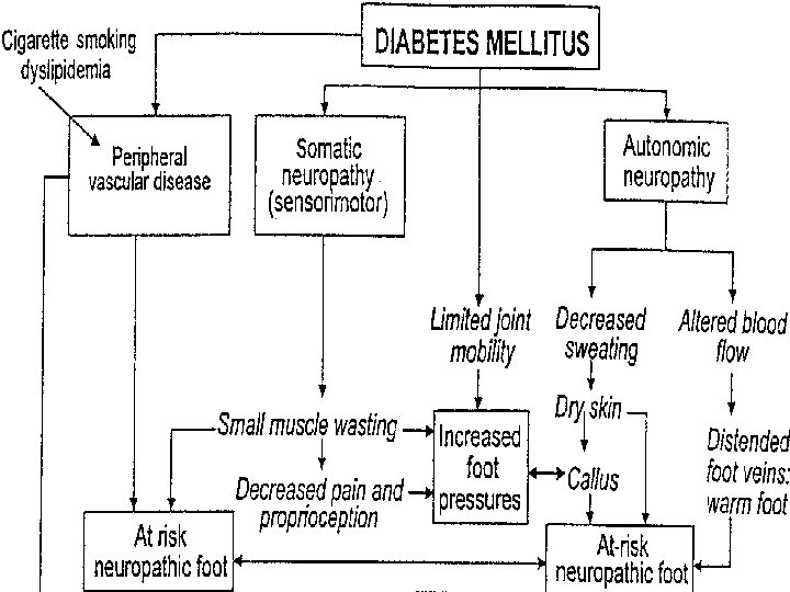 Diabetic Foot Infection Of all the late complications