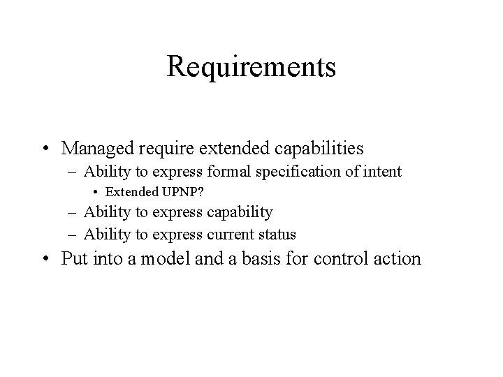 Infrastructure Methodology The cool group Problem space What