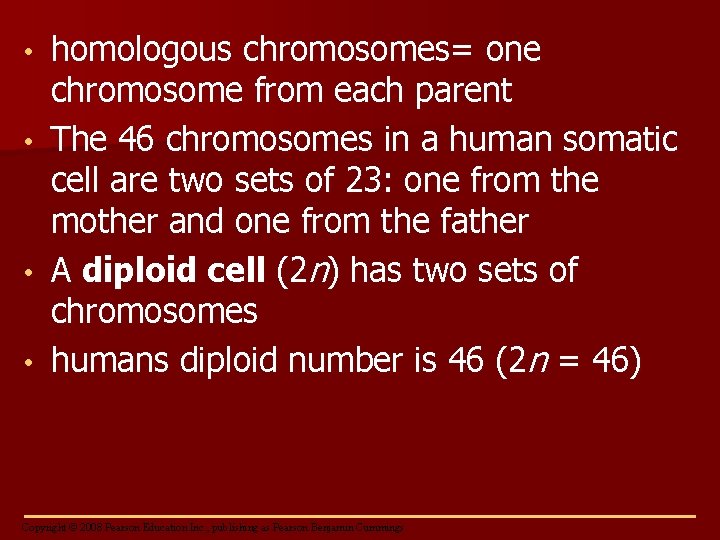 Chapter 13 Meiosis and Sexual Life Cycles Living