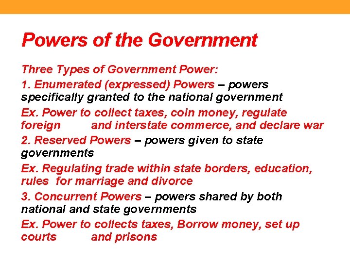 Warm Up September 24 Use your notes from