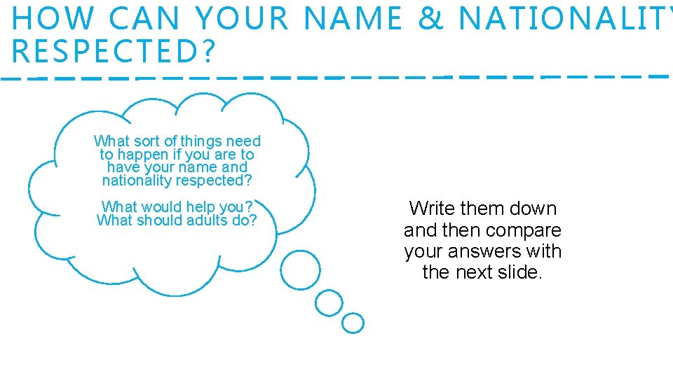 UNICEFDejongh ARTICLE OF THE WEEK GUIDANCE SLIDE Contents