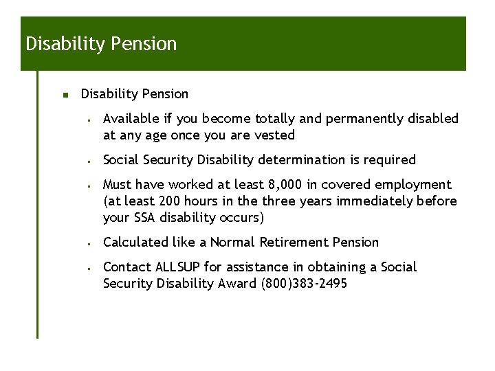 The National Elevator Industry Pension Plan Understanding Your