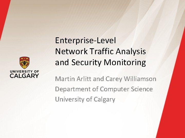 EnterpriseLevel Network Traffic Analysis and Security Monitoring Martin