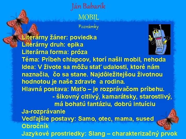 Jn Babark MOBIL Jn Babark Jn Babark Dvojnsobn