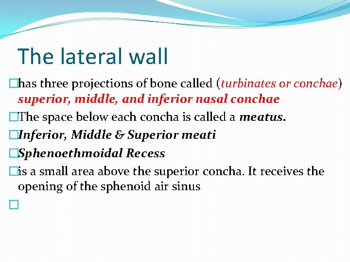 Nose and paranasal sinuses By Dr Adel Sahib