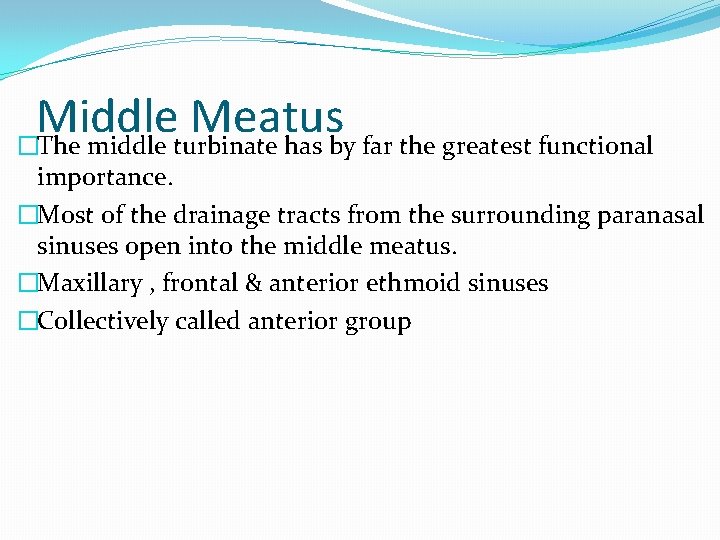 Nose and paranasal sinuses By Dr Adel Sahib