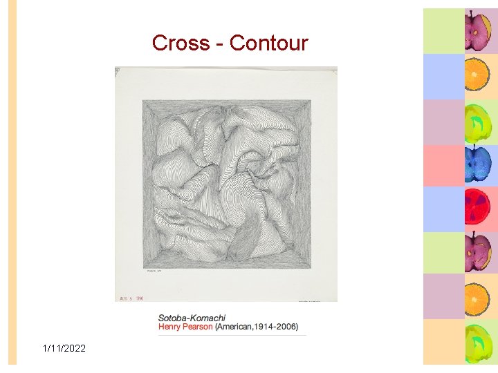 LINE SHAPE AND VOLUME Art 120 Drawing 1