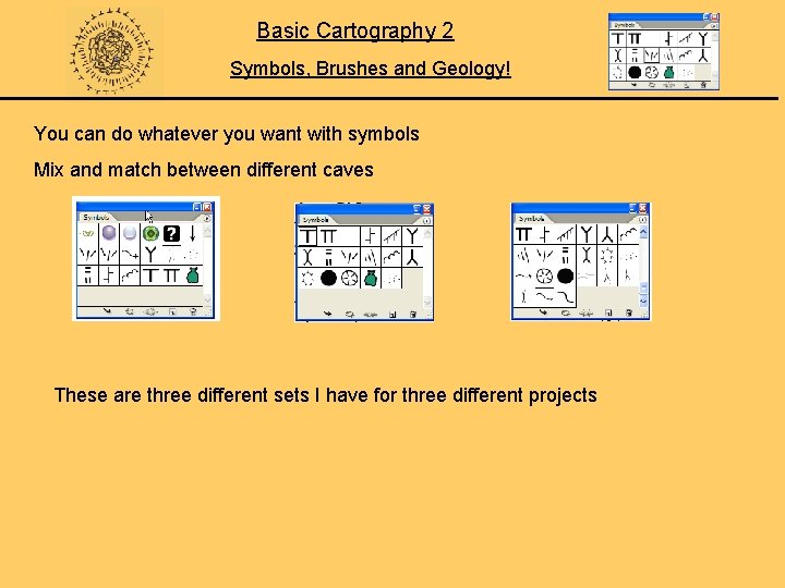 Basic Cartography 2 Symbols Brushes and Geology At
