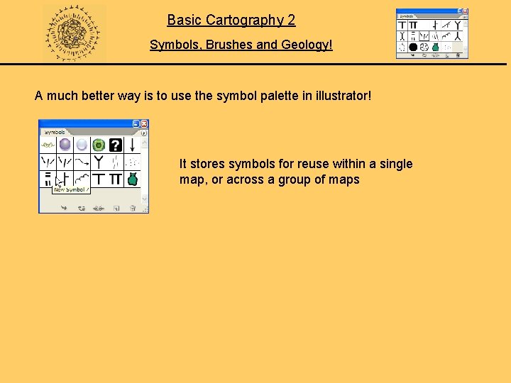 Basic Cartography 2 Symbols Brushes and Geology At