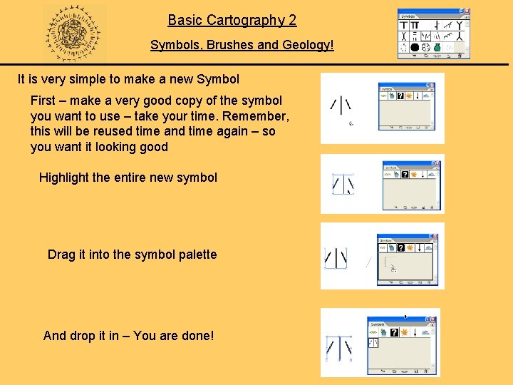Basic Cartography 2 Symbols Brushes and Geology At