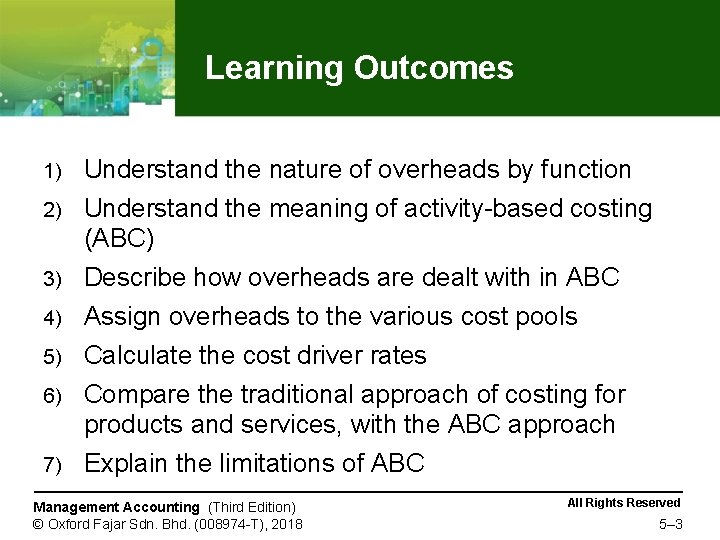 Topic 4 ActivityBased CostingManagement Accounting Third Edition Oxford