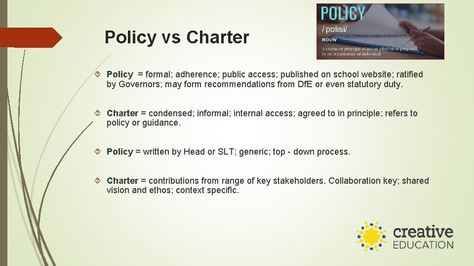 Staff Wellbeing Policies and Charters What Works What