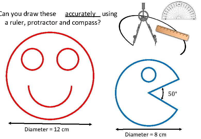 Can you draw these accurately using a ruler
