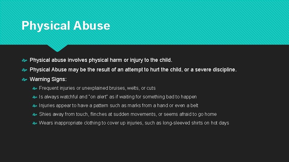 CHILD ABUSE By Candice Goodwin What is Child