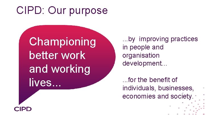 Voice from the HR Feedback Forum Mary Connaughton