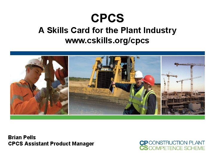 CPCS A Skills Card for the Plant Industry