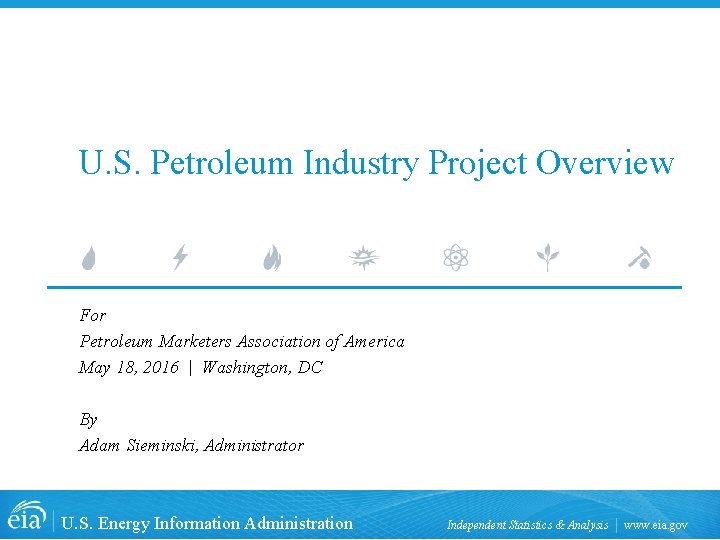 U S Petroleum Industry Project Overview For Petroleum