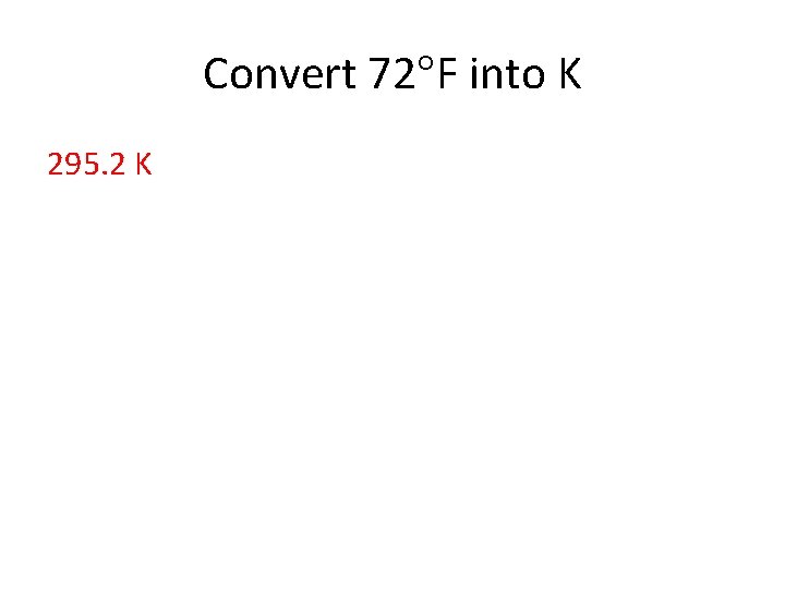 Chapter 8 Clicker Review Temperature is a measure