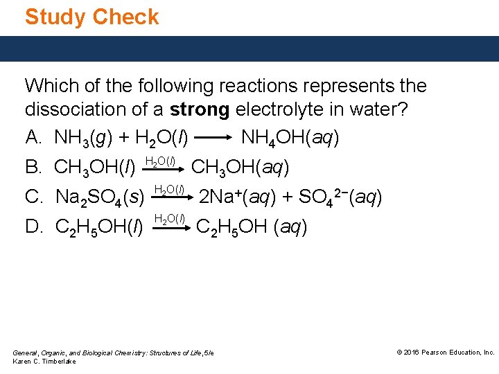 9 2 Electrolytes and Nonelectrolytes Electrolytes in the